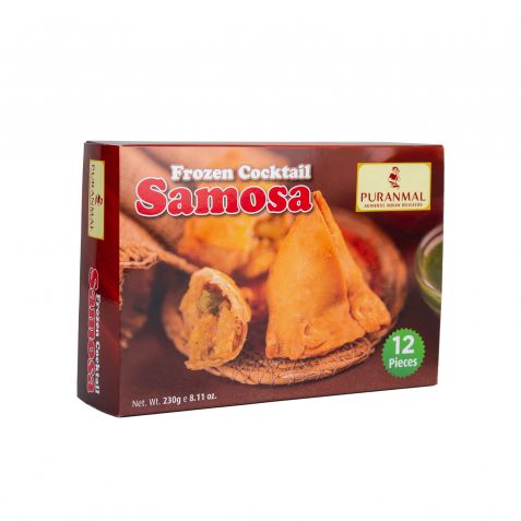 PURANMAL FROZEN COCKTAIL SAMOSA 230GM | Waynik By Safco