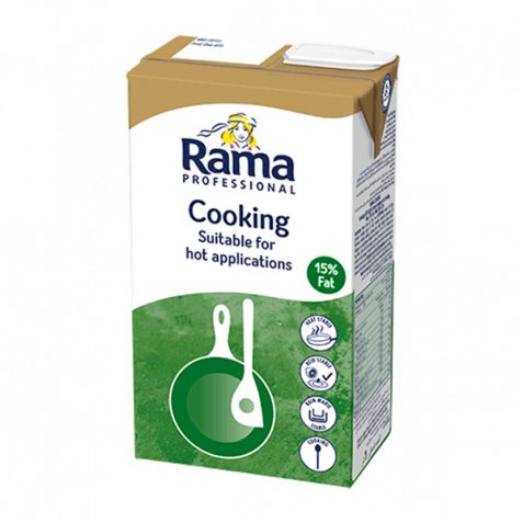 RAMA COOKING CREAM CHILLED-15% 8X1 LTR Online | Waynik By Safco