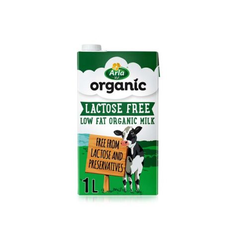 ARLA ORGANIC MILK LACTOSE FREE 1LTR Online | Waynik By Safco