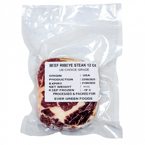 BEEF RIB EYE STEAK USA 340GM Online | Waynik By Safco