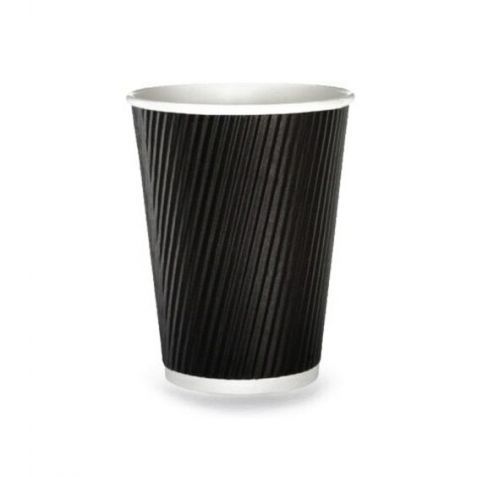 SUPER TOUCH - BLACK RIPPLE CUP 4 OZ , 1 X 1000 Waynik By Safco