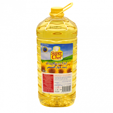 SUPERCHEF SUNFLOWER OIL 5LTR Online | Waynik By Safco