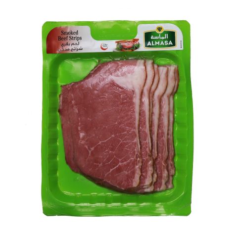 ALMASA SKINPACK SMOKED BEEF STRIPS 200GM Online | Waynik By Safco