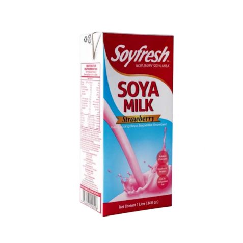 SOYFRESH SOYA MILK STRAWBERRY 1LTR Online | Waynik By Safco