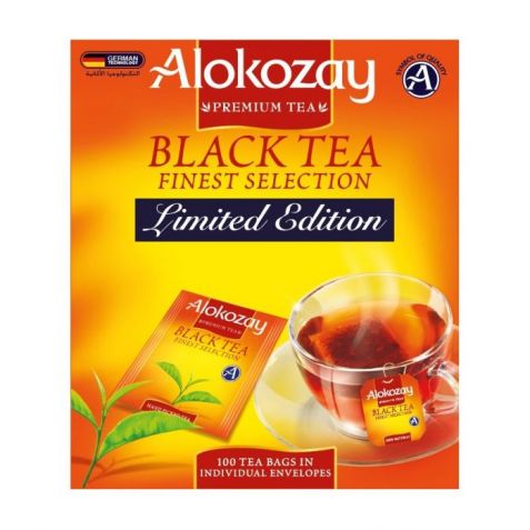 ALOKOZAY BLACK TEA ENVELOPE LIMITED EDITION 100X2GM | Waynik By Safco