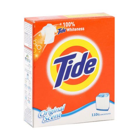Tide Laundry Powder Detergent Original Scent 110 gm Waynik By Safco