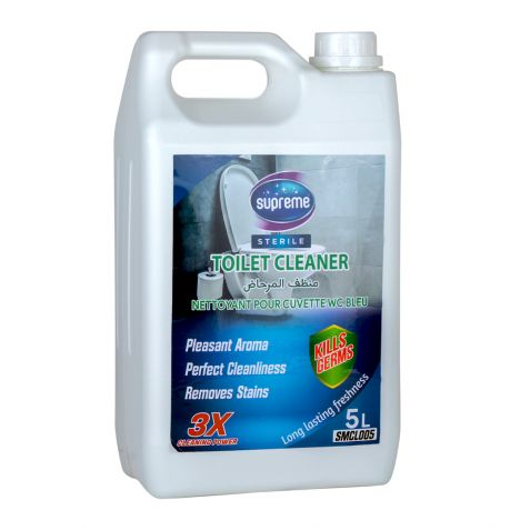 SUPREME TOILET BOWL CLEANER BLUE 5LTR Online | Waynik By Safco