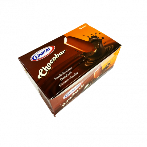 UNIKAI CHOCO BAR ICE CREAM STICK FAMILY PACK 6X65ML Waynik By Safco