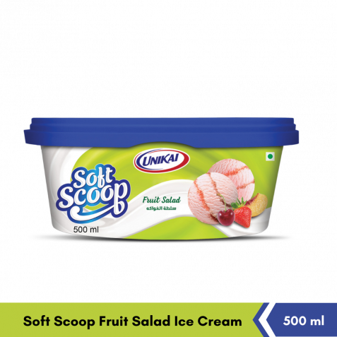 UNIKAI FRUIT SALAD ICE CREAM 500ML Online | Waynik By Safco