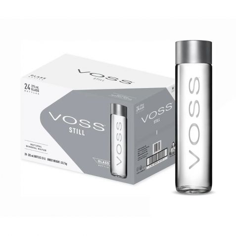 VOSS GLASS STILL WATER 24X375ML| Online Waynik by Safco