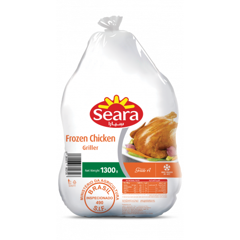 SEARA FROZEN CHICKEN GRILLER 1300GM Online | Waynik By Safco