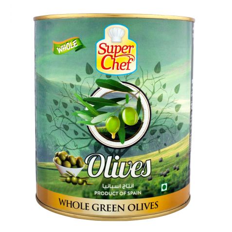 SUPERCHEF GREEN WHOLEÂ OLIVES 3KG Online | Waynik By Safco