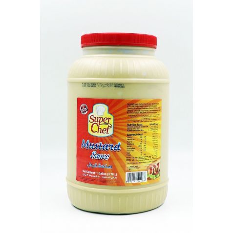 SUPERCHEF YELLOW MUSTARD 4 X 1GAL Online | Waynik By Safco