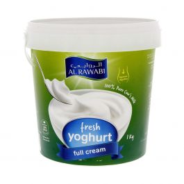 AL RAWABI YOGHURT PLAIN FRESH 1KG Online | Waynik By Safco