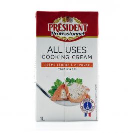 PRESIDENT COOKING CREAM 18% 1ltr Online | Waynik By Safco