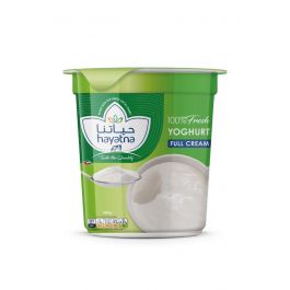 HAYATNA FULL CREAM YOGURT 400GM Online | Waynik By Safco