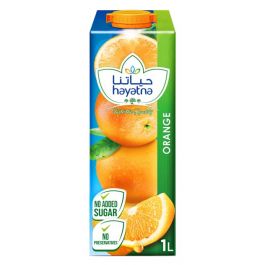 HAYATNA UHT ORANGE JUICE 1LTR Online | Waynik By Safco