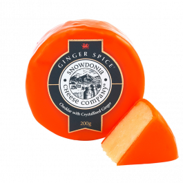 SNOWDONIA GINGER SPICE CHEDDAR CHEESE 200GM Online | Waynik By Safco