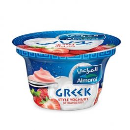 ALMARAI GREEK STYLE STRAWBERRY YOGHURT 150GM Online | Waynik By Safco