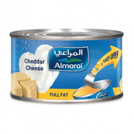 ALMARAI CHEDDAR CHEESE FULL FAT (TIN) 200GM Online | Waynik By Safco