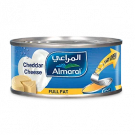 ALMARAI CHEDDAR CHEESE FULL FAT (TIN) 113GM Online | Waynik By Safco