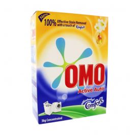 OMO ACTIVE AUTO LAUNDRY DETERGENT POWDER WITH COMFORT Waynik By Safco