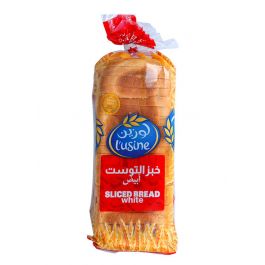 LUSINE BREAD SLICED FAMILY WHITE 600 GM Online | Waynik By Safco