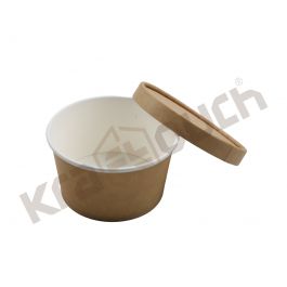 KRAFT CURRY CONTAINER 300 MLÃ‚ / WITH KRAFT PAPER LID