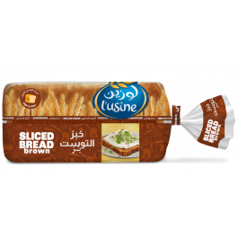 LUSINE BREAD SLICED BROWN 600GM Online | Waynik By Safco