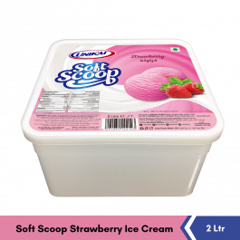 UNIKAI STRAWBERRY ICE CREAM 2LTR