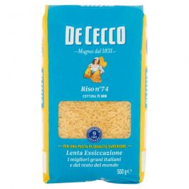 DECECCO PASTA RISO/ORZO #74 24X500GM | Waynik By Safco