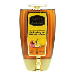AL SHIFA HONEY NATURAL (SQUEEZE BOTTLE) 250GM Waynik By Safco