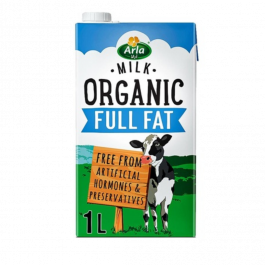 ARLA ORGANIC FULL FAT MILK 1LTR Online | Waynik By Safco