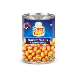 SUPER CHEF BAKED BEANS 400 GM Online | Waynik By Safco