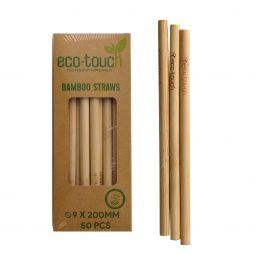 ECO TOUCH BAMBOO STRAW 9MM Online | Waynik By Safco