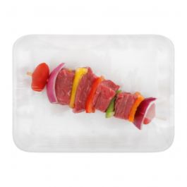CHILLED GRASS-FED BEEF KEBAB - SMOKY BBQ 250GM (2 SKEWERS) - AUSTRALIA