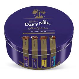 CADBURY DAIRY MILK MINI SELECTION TIN 250GM Online | Waynik By Safco