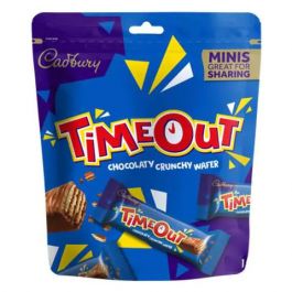 CADBURY TIME OUT CRUNCHY CHOCOLATEY WAFERS 247.2GM Waynik By Safco