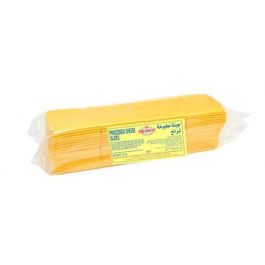 PRESIDENT RED CHEDDAR CHEESE SLICE 8X2.27KG Waynik By Safco