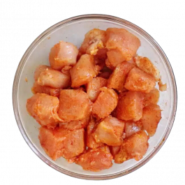 CHILLED CHICKEN CUBES - TIKKA MASALA 500GM Online | Waynik By Safco