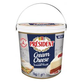 PRESIDENT CREAM CHEESE 6X1KG Online |Waynik by Safco