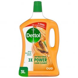 Dettol Oud Antibacterial Power Floor Cleaner 3 ltr Waynik By Safco