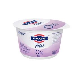 FAGE FAT FREE 0% GREEK RECIPE STRAIND YOGHURT 450G Waynik By Safco