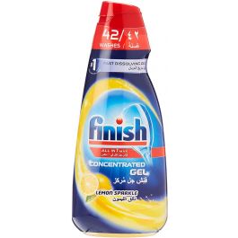 Finish Dishwasher Detergent Concentrated Gel Lemon, 1 LTR