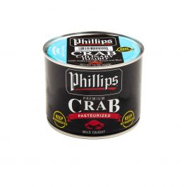 PHILLIPS CHILLED PASTURIZED CRAB MEAT CULINARY JUMBO 454GM