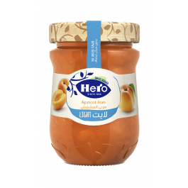 HERO LIGHT APRICOT JAM 320 GM Online | Waynik By Safco