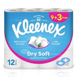 KLEENEX BATH TISSUES 200'S (9+3 FREE)12PCS|Waynik