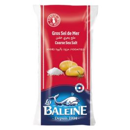 LA BALEINE COARSE SEA SALT BAG 1KG Online | Waynik By Safco