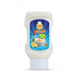 SUPER CHEF MAYONNAISE LEMON TOP DOWN 24X300ML|Waynik By Safco