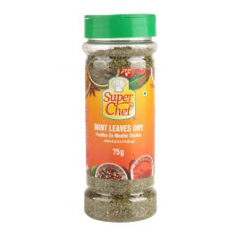 SUPER CHEF DRIED MINT LEAVES 75GM Online | Waynik By Safco